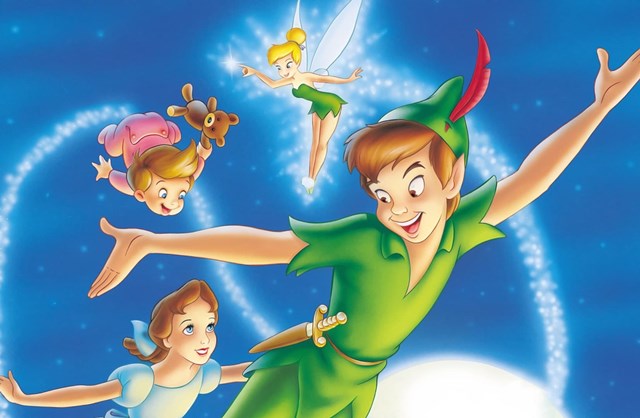 Peter Pan And Tinkerbell Wallpaper
