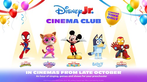Disney Junior Cinema Club 2025 | Showtimes & Tickets | The Light Cinema ...